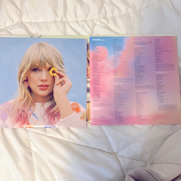 Taylor Swift | Other | Taylor Swift Lover Vinyl | Poshmark